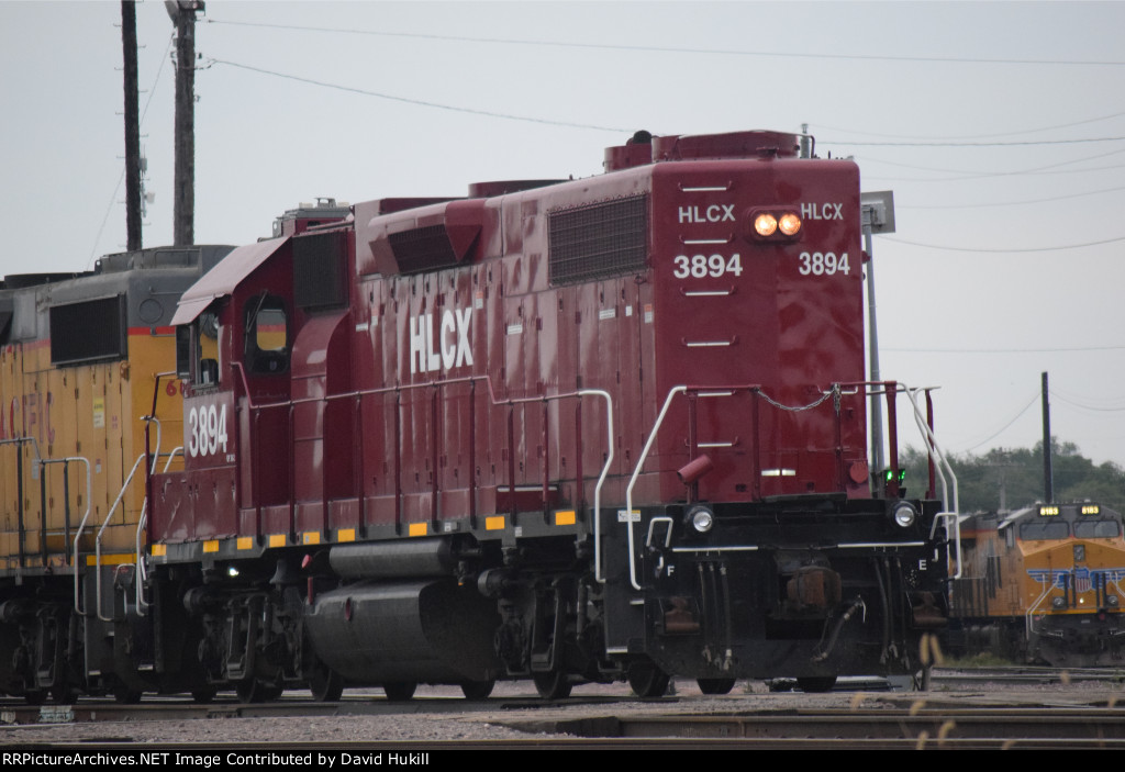 HLCX Engine 3894, Shortline Yard, Des Moines IA